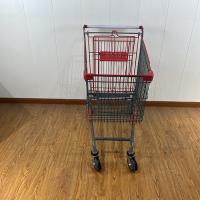 China Customized European Style Shopping Trolley with Seat Safety Belt for Child Protection for sale