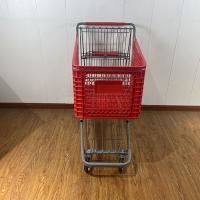 China Wholesale Plastic Shopping Carts Trolley Supermarket Shop Trolleys for sale