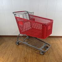 China Wholesale Plastic Shopping Carts Trolley Supermarket Shop Trolleys for sale