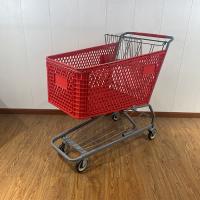 China Wholesale Plastic Shopping Carts Trolley Supermarket Shop Trolleys for sale