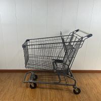 China 150L American Style Shopping Trolley with Seat Safety Belt for Child Protection for sale