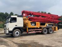 China Putzmeister 36m Used Concrete Pump Volvo Truck Refurbished Beton Pump for sale