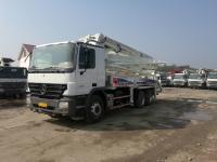 China Truck Concrete Pump Cheap Zoomlion 37m Benz Used Concrete Pump Truck for sale