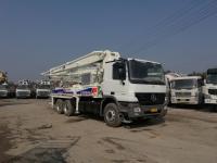 China Truck Concrete Pump Cheap Zoomlion 37m Benz Used Concrete Pump Truck for sale