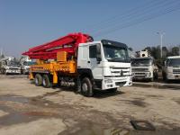 China Used Sany 37m Howo Truck Mounted Concrete Pump Used Big Concrete Pump Truck for sale