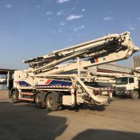 China Good Condition Zoomlion 38m Boom Pump Truck Used Concrete Pump Truck for sale
