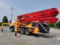 China 11490*2500*3980mm Diesel Used Concrete Boom Truck Original Putzmeister Benz Truck for sale