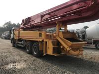 China Good Condition Putzmeister 42m Volvo Used Concrete Pump Truck for sale