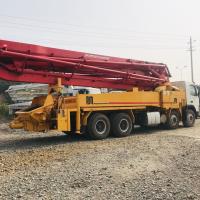 China Good Condition Putzmeister 42m Volvo Used Concrete Pump Truck for sale