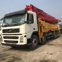 China Good Condition Putzmeister 42m Volvo Used Concrete Pump Truck for sale