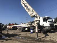 China Good Condition Concrete Trailer Pump Zoomlion 47m Used Pump Truck for sale