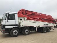 China High Functioning Concrete Trailer Pump Sermac 47m Benz Used Concrete Pump Truck for sale