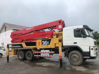 China Putzmeister Volvo Concrete Pump Truck 36M Professional Maintenance for sale