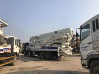 China Concrete Trailer Pump Boom Pump Truck Zoomlion 47m Volvo Used Pump Truck for sale