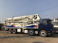 China Concrete Trailer Pump Boom Pump Truck Zoomlion 47m Volvo Used Pump Truck for sale