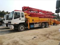 China Used Putzmeister Isuzu Truck Mounted Concrete Pump 38m for sale