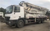 China Second Hand Truck Mounted Concrete Pump Zoomlion Benz 40M for sale