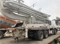 China Second Hand Truck Mounted Concrete Pump Zoomlion Benz 40M for sale