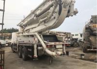 China Second Hand Truck Mounted Concrete Pump Zoomlion Benz 40M for sale