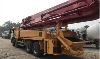 China High Functioning Concrete Trailer Pump Putzmeister 42M Volvo Used for sale