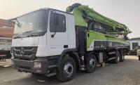 China Actros 4141 Zoomlion Benz Used Concrete Pump Truck 180 M3/H 300 Kw 52M for sale