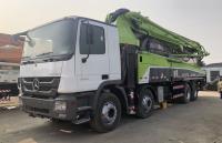 China Actros 4141 Zoomlion Benz Used Concrete Pump Truck 180 M3/H 300 Kw 52M for sale