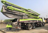 China Actros 4141 Zoomlion Benz Used Concrete Pump Truck 180 M3/H 300 Kw 52M for sale