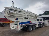 China Zoomlion Boom Pump Truck 50 M Benz Used Concrete Pump Truck 300 Kw for sale
