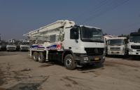China OM501LA Truck Concrete Pump Zoomlion 37m Benz Used Concrete Pump Truck for sale