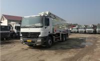 China OM501LA Truck Concrete Pump Zoomlion 37m Benz Used Concrete Pump Truck for sale