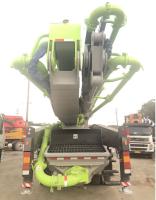 China Zoomlion Scania Used Concrete Pump Truck 56m 170 M3/H 85 bar for sale