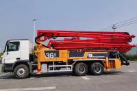 China Truck Mounted Concrete Pump Zoomlion 49m Benz Used Concrete Pump Truck for sale