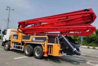China Truck Mounted Concrete Pump Zoomlion 49m Benz Used Concrete Pump Truck for sale