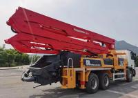 China Truck Mounted Concrete Pump Zoomlion 49m Benz Used Concrete Pump Truck for sale