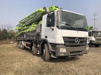 China Used Concrete Pumps Zoomlion 56m Auto Beton Pump With Remote Control Battery for sale