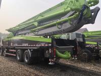 China Used Concrete Pumps Zoomlion 56m Auto Beton Pump With Remote Control Battery for sale