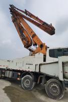 China Second Hand Scania 60m Truck Mounted Concrete Pump Used Concrete Pump Truck for sale