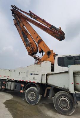 China Second Hand Scania 60m Truck Mounted Concrete Pump Used Concrete Pump Truck for sale