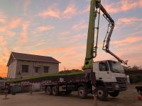 China Construction Concrete Equipment Pump Zoomlion 62M With Mercedes Benz for sale