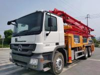 China Used Concrete Pump Truck Benz Chassis 36 Meters Putzmeister Pump for sale