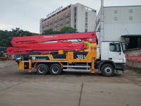 China Construction Machinery 2012 Year Putzmeister 38m Beton Pump Concrete Pumping Used Concrete Pump Truck for sale