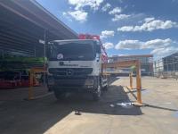 China Putzmeister 38m Benz Concrete Equipment Concrete Placing Boom Beton Pump Machine Used Concrete Pump Truck for sale