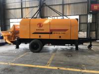 China BANGBO 16MPa 80m3/h New Concrete Pump , Mini Cement Pump With Diesel Engine for sale