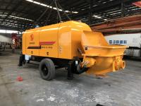 China BANGBO 16MPa 80m3/h New Concrete Pump , Mini Cement Pump With Diesel Engine for sale