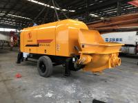China BANGBO 16MPa 80m3/h New Concrete Pump , Mini Cement Pump With Diesel Engine for sale