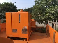 China 90CBM Used Concrete Trailer Pump for sale