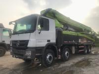 China Actros 4141 56 Meter Concrete Pump Truck , Used Construction Machinery for sale