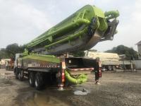 China Actros 4141 56 Meter Concrete Pump Truck , Used Construction Machinery for sale