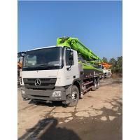China 110 M3/H Used Concrete Pump Truck Three Axle With ISO90001 Approval for sale
