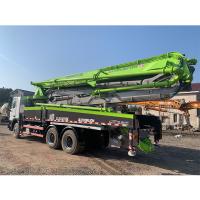 China 110 M3/H Used Concrete Pump Truck Three Axle With ISO90001 Approval for sale